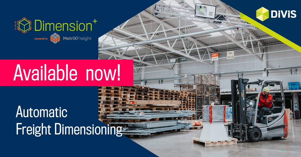 Automatic Freight Dimensioning for Logistics with Dimension+