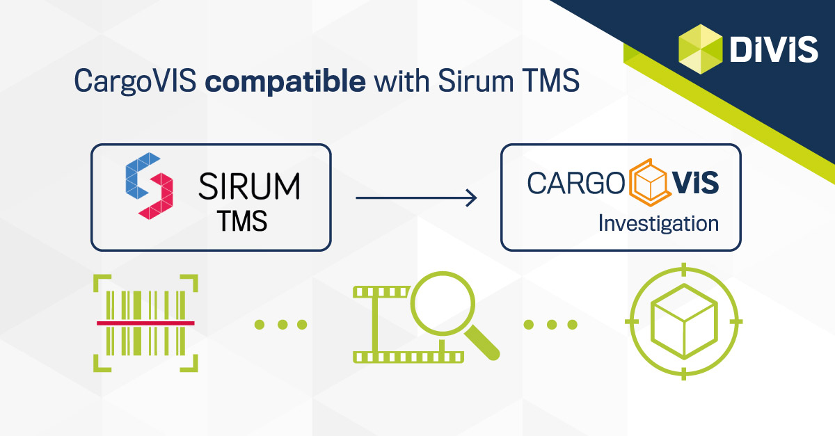 CargoVIS compatible with Sirum Transport Management System