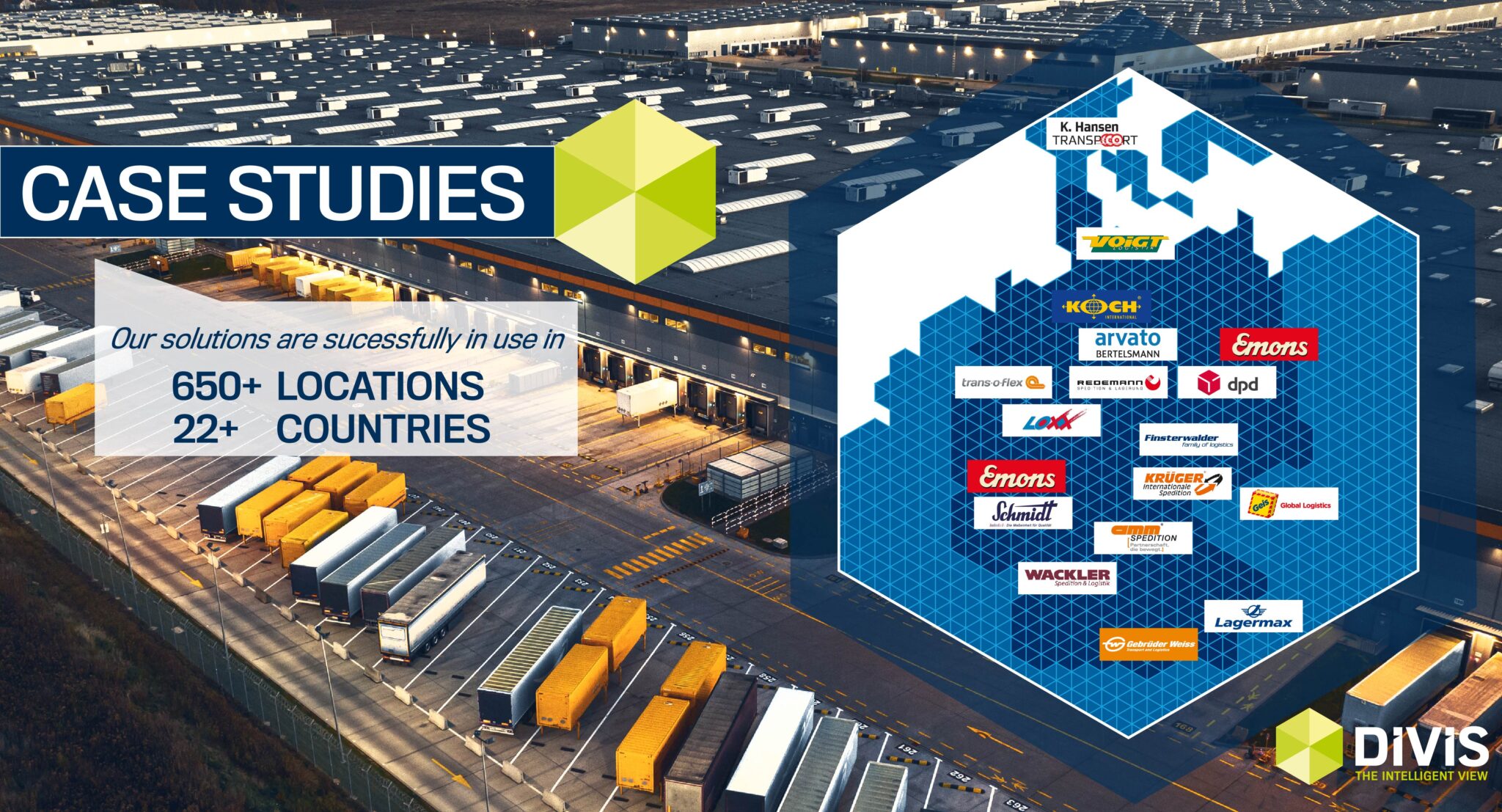 DIVIS system solutions for consignment tracking in the warehouse